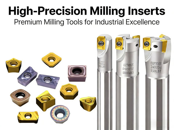 Indexable Milling Inserts | Face, Shoulder, Profile, High Feed | Amony ...
